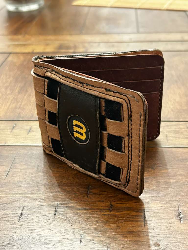 Custom Wilson Wallet – Whenitwasagame baseballglovewallets.com